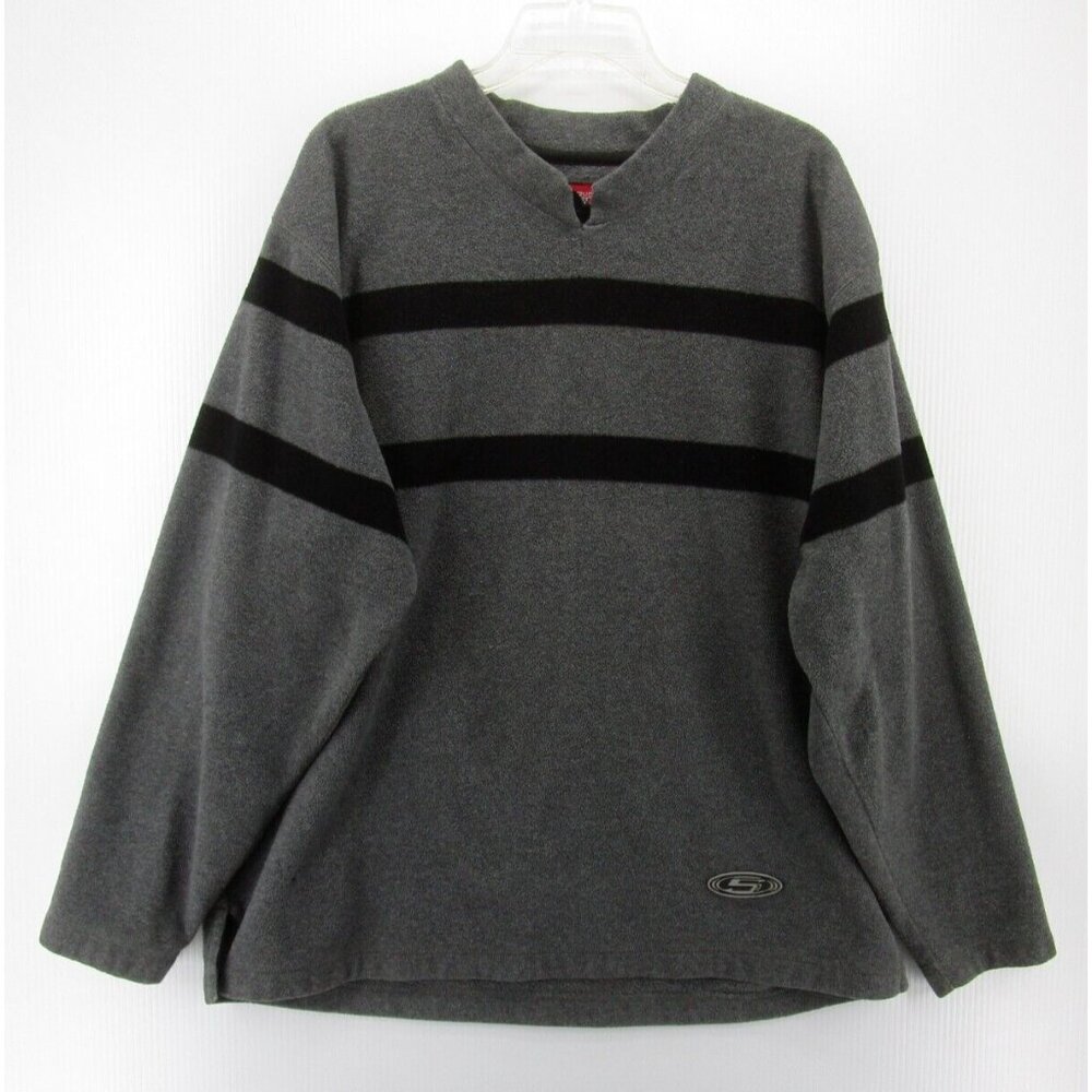 Vintage Structure Sweater Large Sport Sweatshirt Flee… - Gem